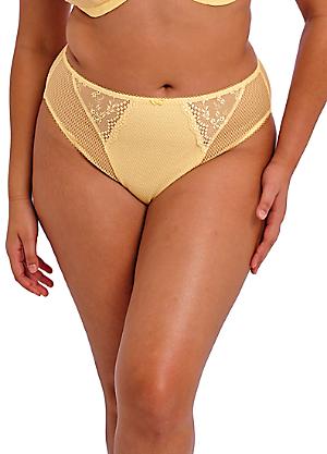 Plus size yellow panties store
