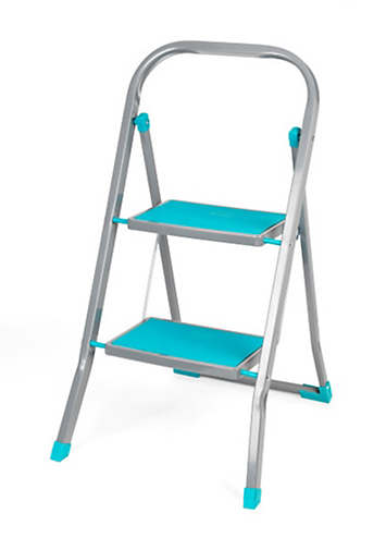 Beldray Foldable 2 Step Steel Ladder | Curvissa
