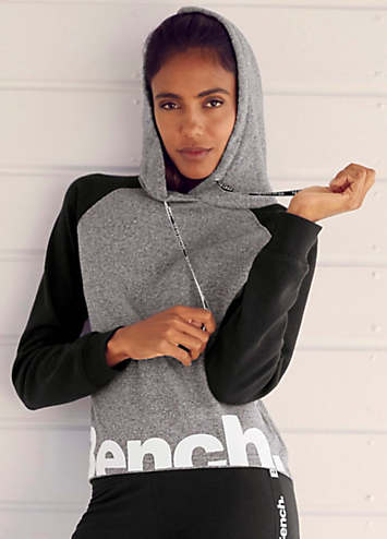 Bench Bench Logo Print Hoodie | Curvissa