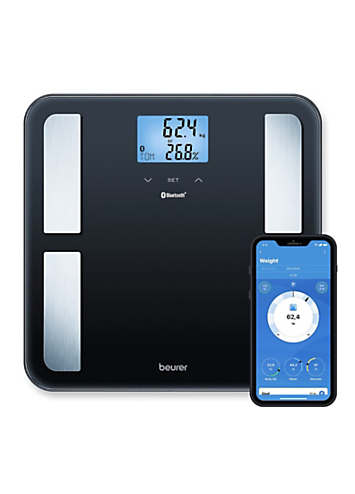 Beurer XL Smart Body Analyser Scale with Bluetooth Connect BF850 ...