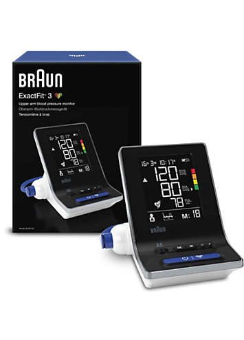Braun Exact Fit 3 - Upper Arm Blood Pressure Monitor | Curvissa
