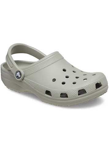 Crocs Grey Classic Clogs | Curvissa