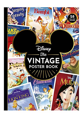 Disney The Vintage Poster Book: Includes 28 Iconic Pull-Out Posters ...