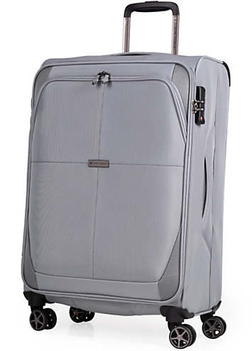 Gino Ferrari Omis Lightweight Soft Shell Medium Suitcase with Wheels ...