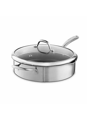 Good Food GF900275 Tri-Ply 28cm Multi-Pan with Lid - Silver | Curvissa