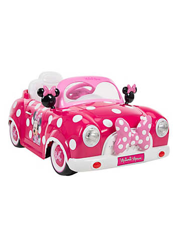 Huffy Disney Minnie Car 6v Battery Ride On | Curvissa