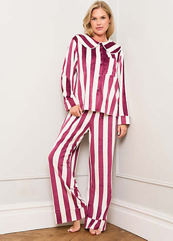 Jim Jam The Label Stripe Pyjamas | Curvissa