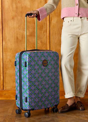 Joules Medium 4W Trolley Case - Tile Diamond | Curvissa