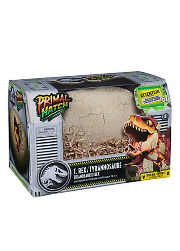 Jurassic World Primal Interactive Hatching T-Rex | Curvissa