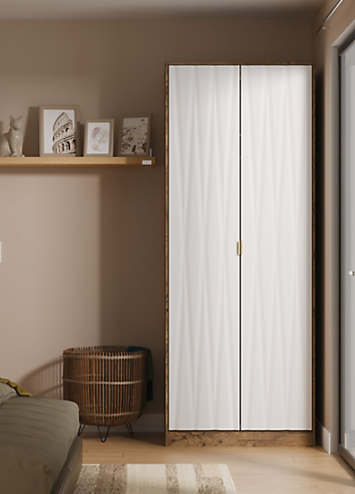 Las Vegas Ready Assembled 2 Door Wardrobe | Curvissa