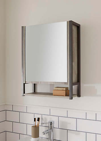 Lloyd Pascal Mirrored Door Bathroom Cabinet | Curvissa
