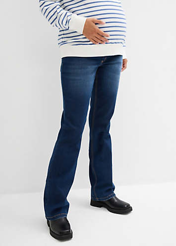 Maternity Boot-Cut Jeans by bonprix | Curvissa