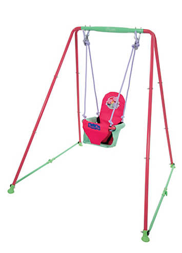 MoVe Peppa Pig Fast Folding Toddler Swing | Curvissa