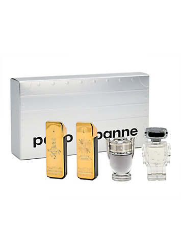 Paco Rabanne Mini Masculine Fragrance Gift Set - 4 x 5ml | Curvissa