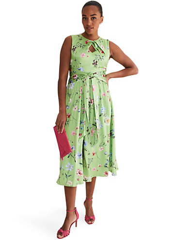 Phase Eight Corrin Floral Midi Dress | Curvissa