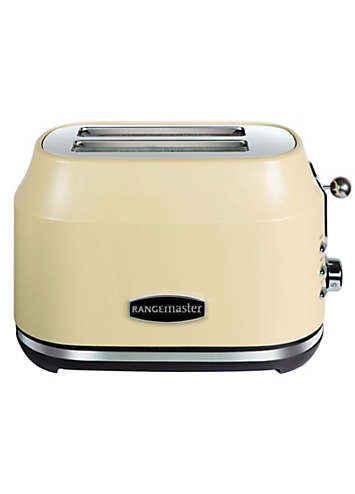 Rangemaster RMCL2S201CM Classic 2 Slice Toaster - Matt Cream | Curvissa