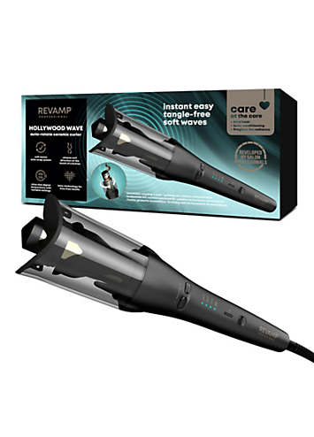 Revamp Hollywood Wave Auto-Rotate Ceramic Curler | Curvissa