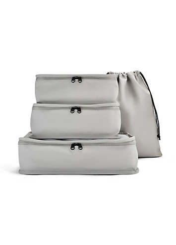 Rock Pack of 4 Packing Cubes | Curvissa