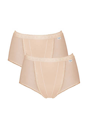Sloggi Pack 2 Maxi Control Briefs | Curvissa