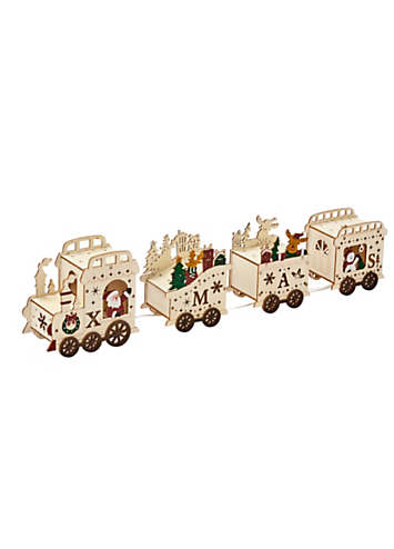 Smart Garden Santa’s Express Light Up Christmas Train | Curvissa