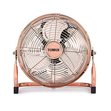 Tower 9-Inch Velocity Fan - Copper | Curvissa