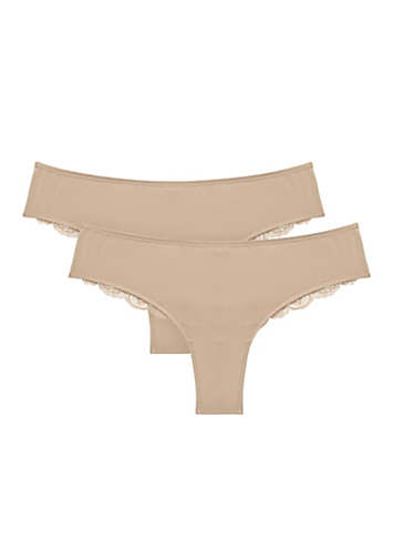 Triumph Pack of 2 Lovely Micro Brazilian Strings | Curvissa