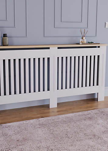 Vida Designs Arlington Extra large Radiator Cover | Curvissa