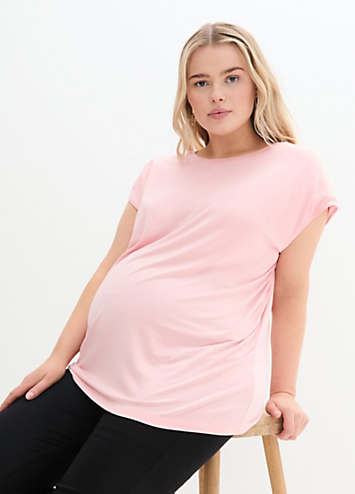 bonprix Maternity Cap Sleeve Top | Curvissa