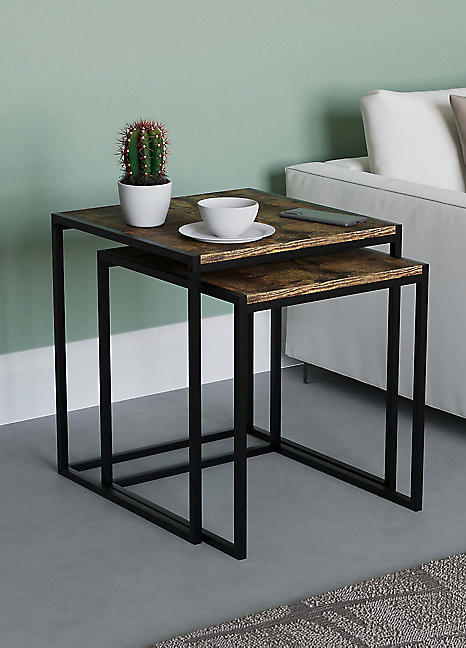 2 piece nest of tables store