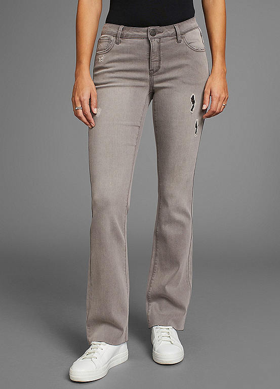 Arizona Bootcut Stretch Jeans | Curvissa