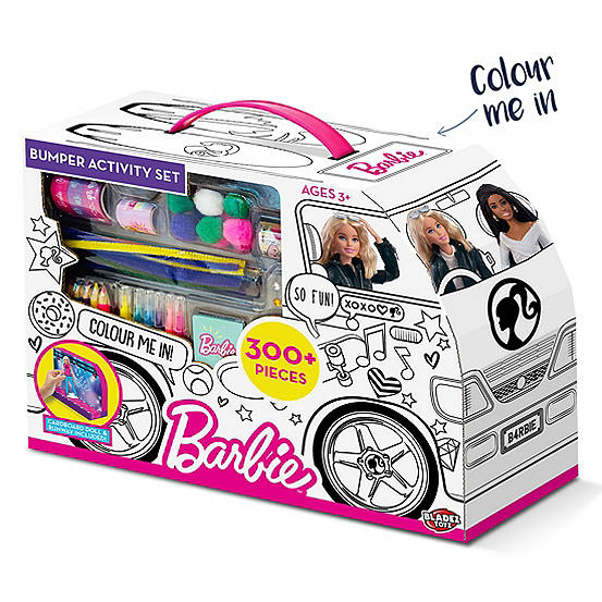 Barbie Bumper Activity Stationery Set | Curvissa