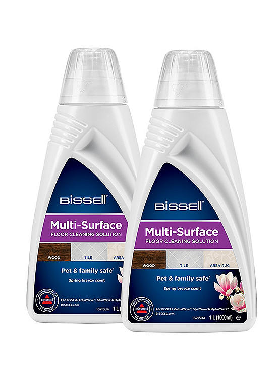 Bissell Multi-Surface Floor Cleaning Formula 1L - Twin Pack | Curvissa