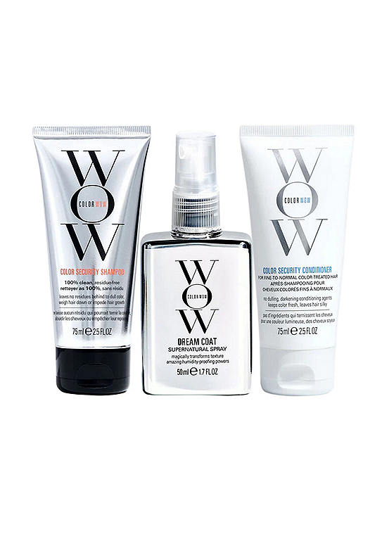 Color Wow Travel Trio - Shampoo, Conditioner & Dreamcoat Spray | Curvissa