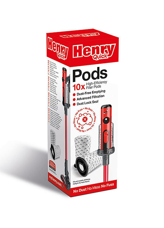 Henry Vacuum Quick Cleaner Pods - Pack of 10 | Curvissa