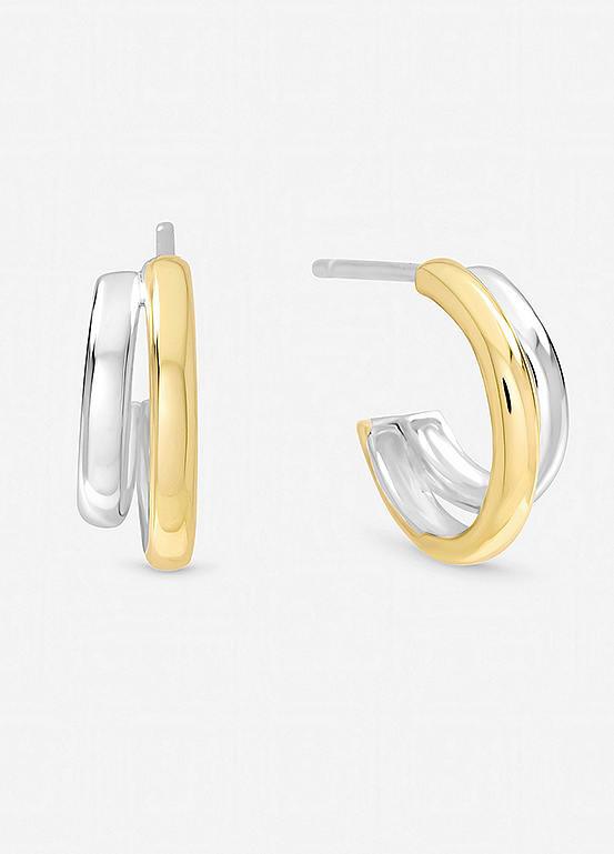 Inicio Two Tone Double Row Hoop | Curvissa
