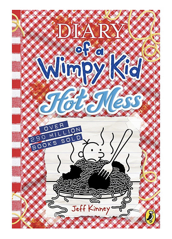 Jeff Kinney Diary of A Wimpy Kid Hot Mess Book | Curvissa