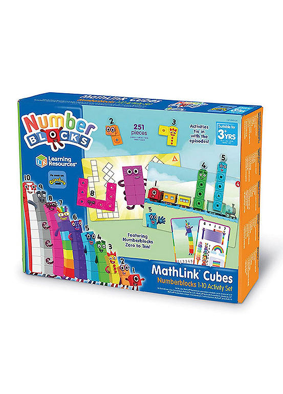 MathLink® Cubes Numberblocks® 1-10 Activity Set | Curvissa