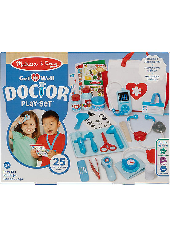 Melissa & Doug - Get Well Doctor’s Kit Play Set | Curvissa
