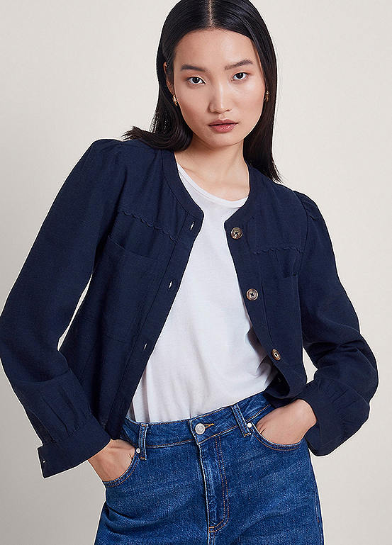 Monsoon Ziya Lightweight Jacket | Curvissa