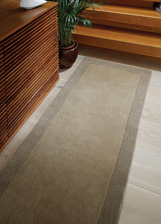 Origin Borders Wool Runner | Curvissa