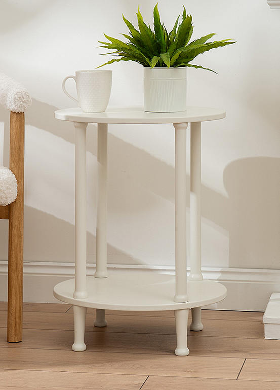 Oval Side Table | Curvissa
