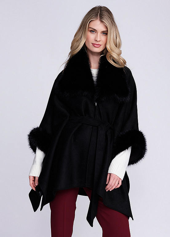 Pia Rossini Black Ambrosia Wrap | Curvissa