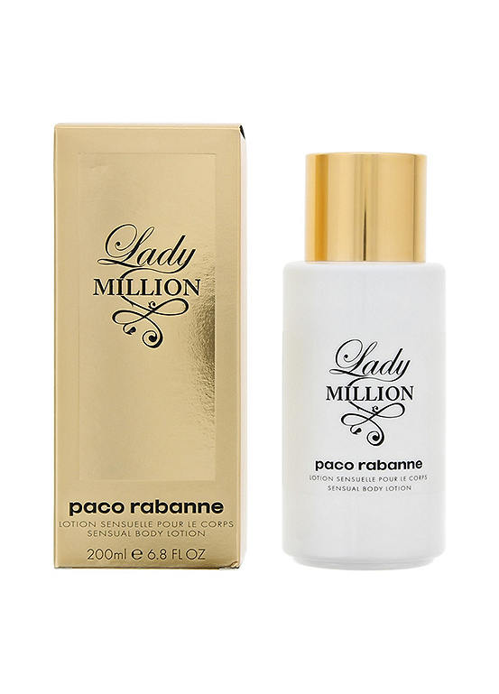 Rabanne Lady Million Body Lotion 200ml by Paco Rabanne | Curvissa