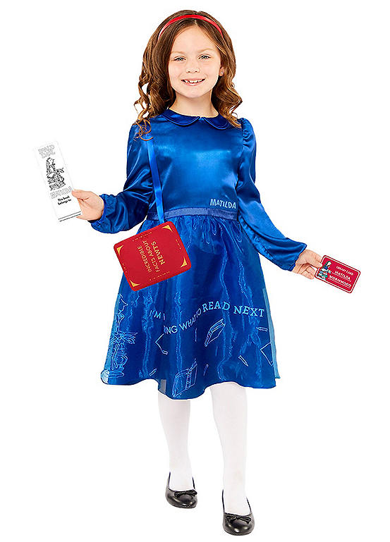 Roald Dahl Kids Classic Matilda Fancy Dress Costume | Curvissa
