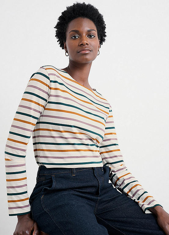 Seasalt Cornwall Multi Sailor Shirt | Curvissa