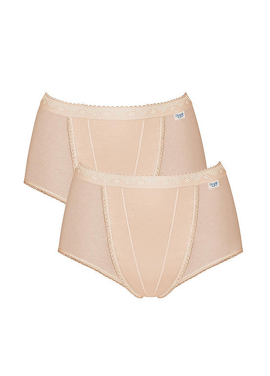 Sloggi Pack 2 Maxi Control Briefs | Curvissa