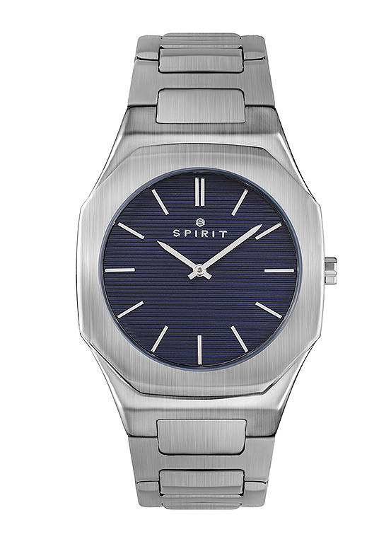 Spirit Ladies Blue Dial Silver Stainless Steel Bracelet Watch | Curvissa