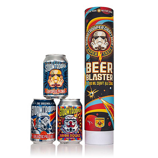 Stormtrooper Craft Beer Blaster 3 x 330ml Cans | Curvissa