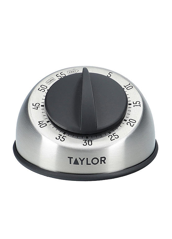 Taylor Pro Stainless Steel Dial Classic Kitchen Timer | Curvissa