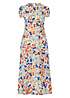 365 by Freemans Blue Floral Pixie Tea Dress | Curvissa